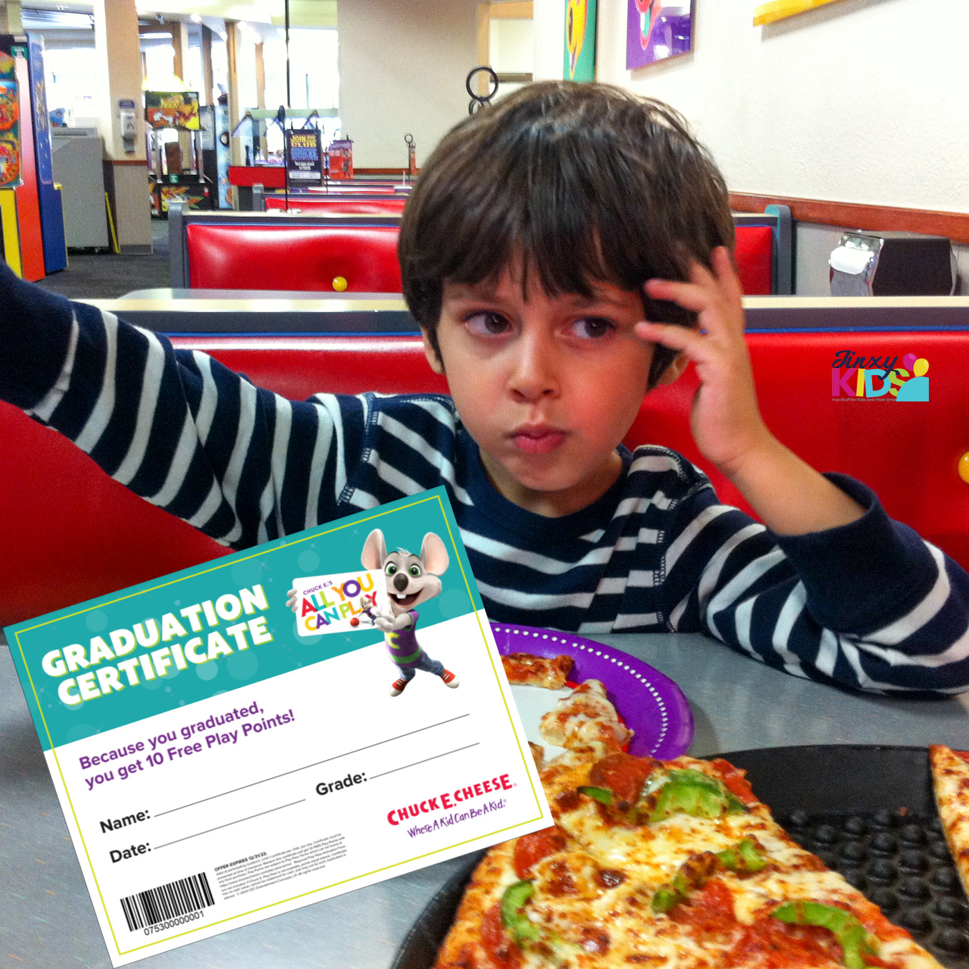 Chuck E Cheese Certificates