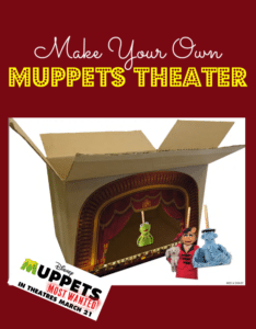 Make Your Own Muppets Theater - FREE Printables - Jinxy Kids