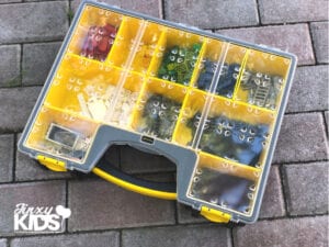 Easy LEGO Storage with a Toolbox - Jinxy Kids