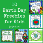 10 Earth Day Freebies for Kids: Word Search, Coloring Pages, Bookmarks ...