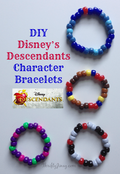 Disney’s Descendants Character Bracelets Craft - Jinxy Kids