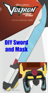 Voltron DIY Sword and Mask - Voltron Legendary Defender Season 2 ...