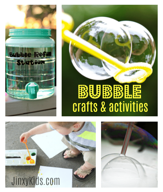 Bubble Crafts and Activities with Teletubbies - Jinxy Kids