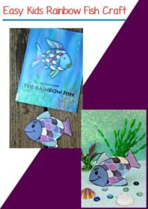 Easy Rainbow Fish Craft - Jinxy Kids
