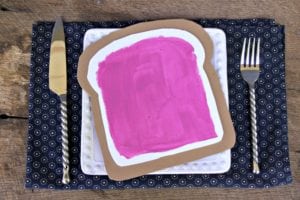 Bread and Jam for Frances Book Preschool Craft - Jinxy Kids