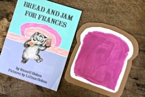 Bread and Jam for Frances Book Preschool Craft - Jinxy Kids