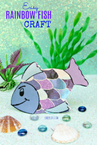 Easy Rainbow Fish Craft - Jinxy Kids