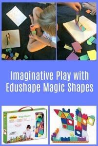 Open-Ended, Imaginative Play with Edushape Magic Shapes - Jinxy Kids