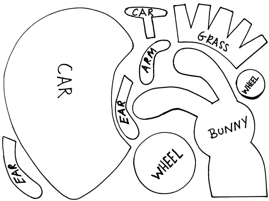 Felt Bunny Carrot Car Craft - Jinxy Kids