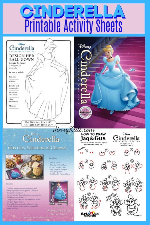 Cinderella In Rags Coloring Page