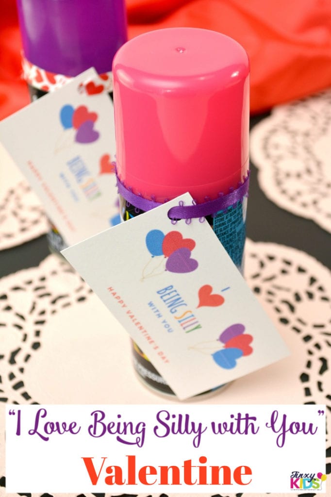 Silly String Valentines (with a FREE Printable!) - Jinxy Kids