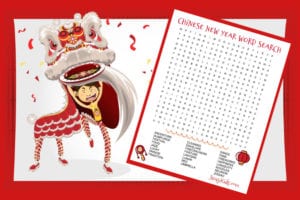 Free Printable Chinese New Year Word Search Puzzle - Jinxy Kids