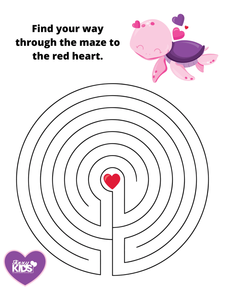 Valentine's Day Printable Activity Pack - Jinxy Kids