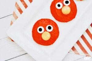 Make Fun and Easy Elmo Cookies! - Jinxy Kids