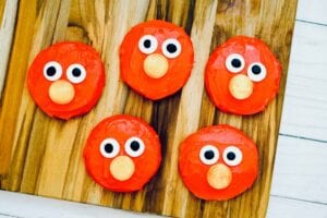 Make Fun and Easy Elmo Cookies! - Jinxy Kids