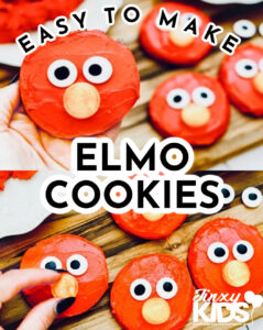 Make Fun and Easy Elmo Cookies! - Jinxy Kids