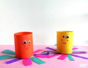 Easy Paper Octopus Craft for Kids - Jinxy Kids