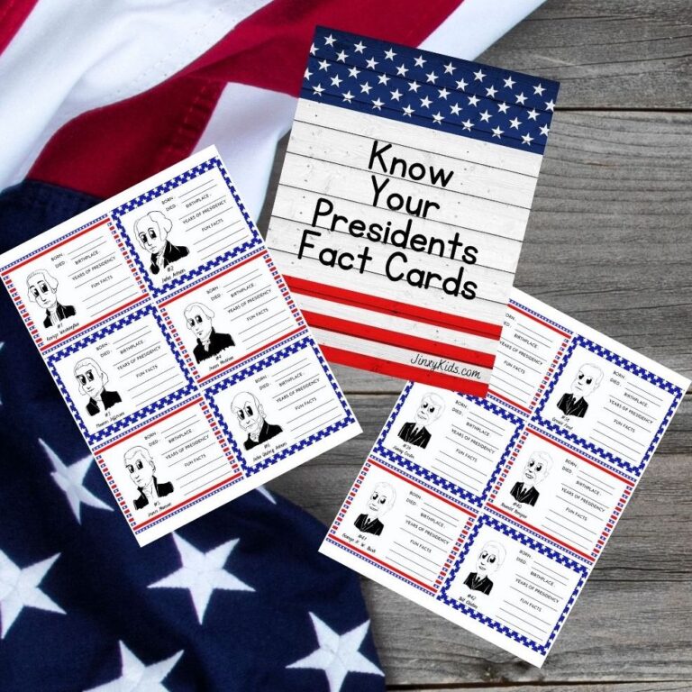 FREE Printable US Presidents Word Search - Jinxy Kids