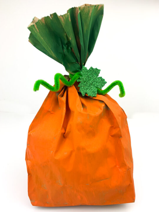 Paper Bag Pumpkin Craft for Kids - Jinxy Kids