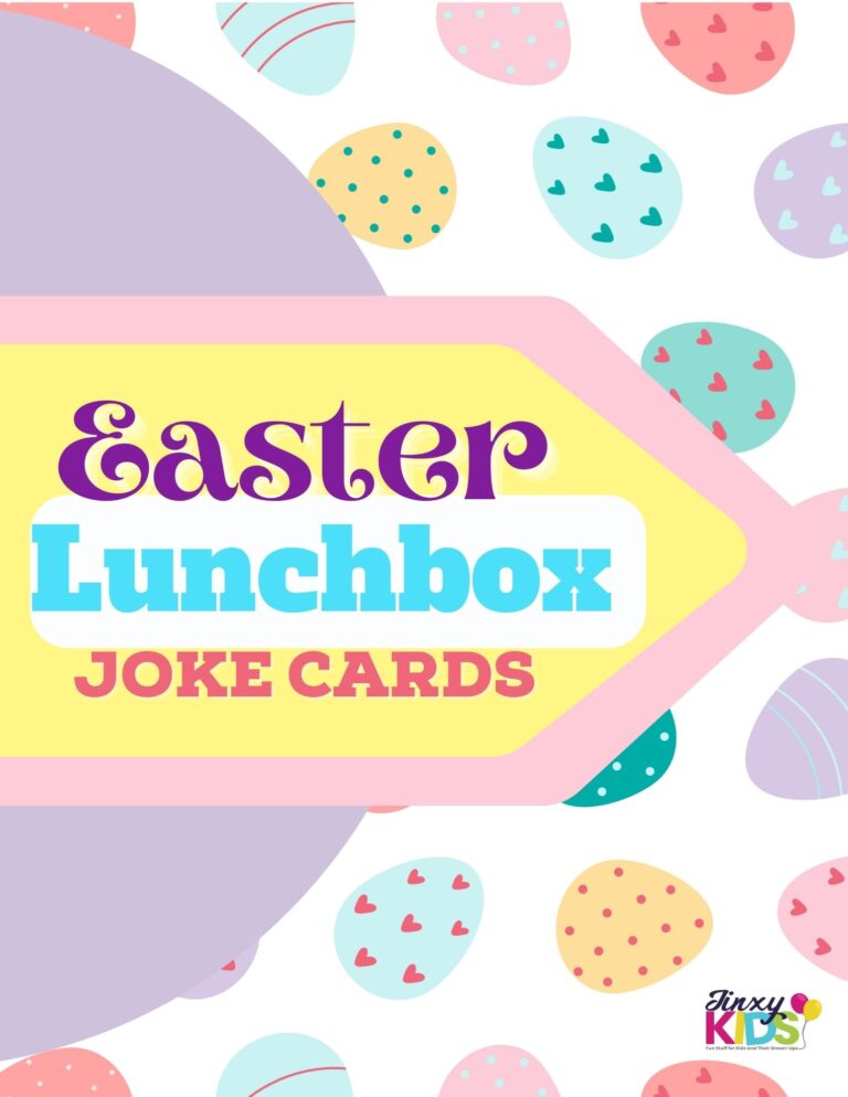 FREE Printable Easter Lunchbox Notes - Jinxy Kids
