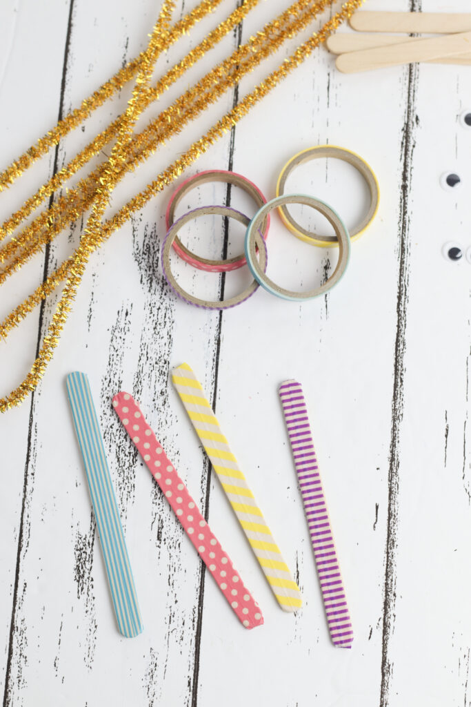 Popsicle Stick Dragonflies - Jinxy Kids