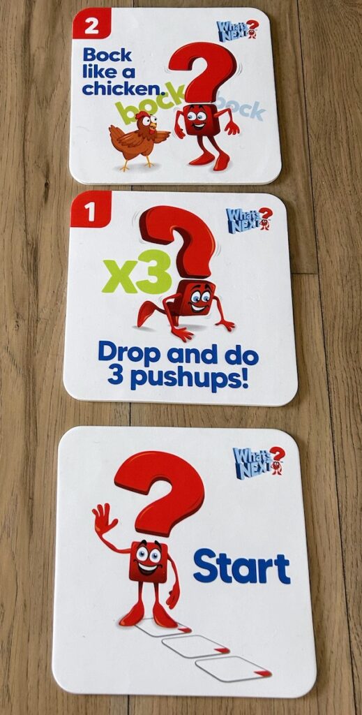 What's Next? A Life-Size Game Review - Jinxy Kids