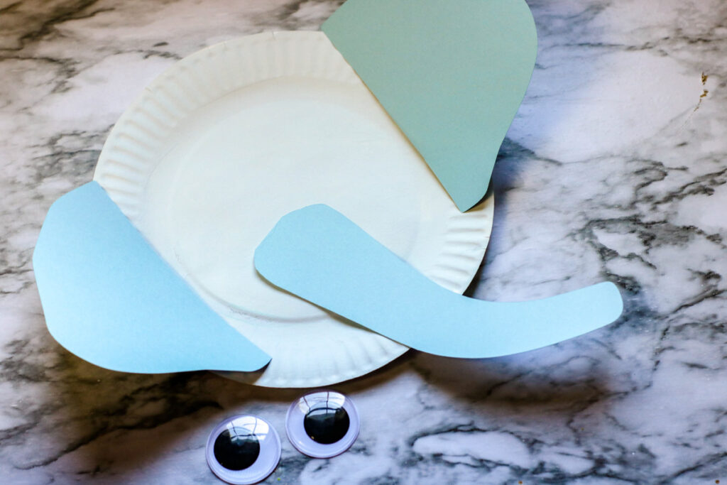Elephant Paper Plate Craft for Kids - Jinxy Kids