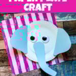 Elephant Paper Plate Craft for Kids - Jinxy Kids